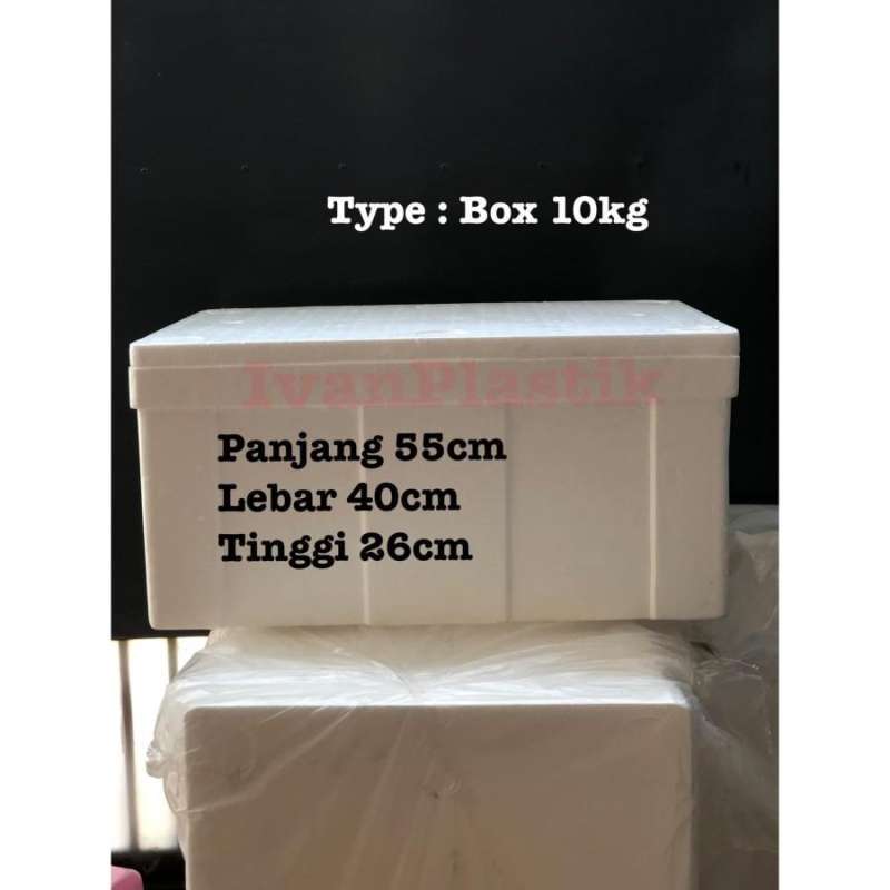Jual STYROFOAM BOX 10KG STEREOFOAM BOX di Seller IvanPlastik - Sukamaju, Kota Depok | Blibli