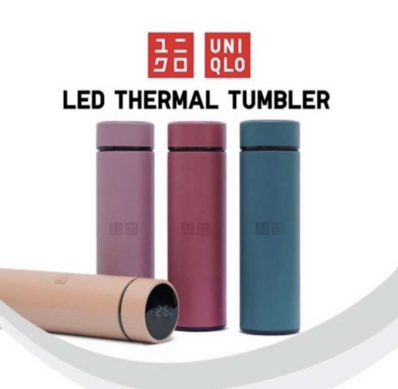 Promo Tumbler Led Uniqlo Limited Edition 100% Ori - Gtos Diskon 50% Di ...