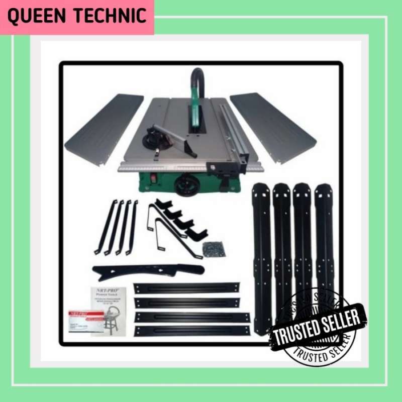 Promo NRT-PRO TS-10 Table Saw Circular 10 inch Meja Gergaji Potong Kayu ...