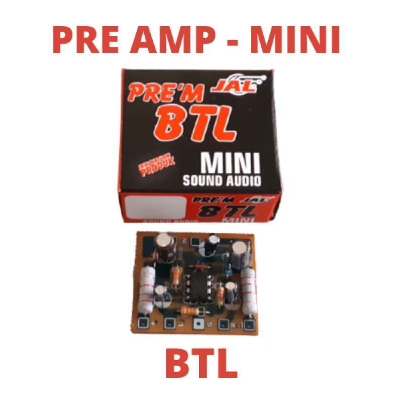 Jual Btl Kit Preamp Audio Mini / Pre Amp Pream Preem Ampli Amplifier ...
