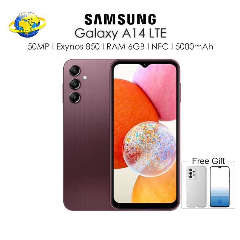 Jual Samsung Galaxy A14 LTE RAM 6GB/128GB Camera 50MP Baterai 5000mAh ...