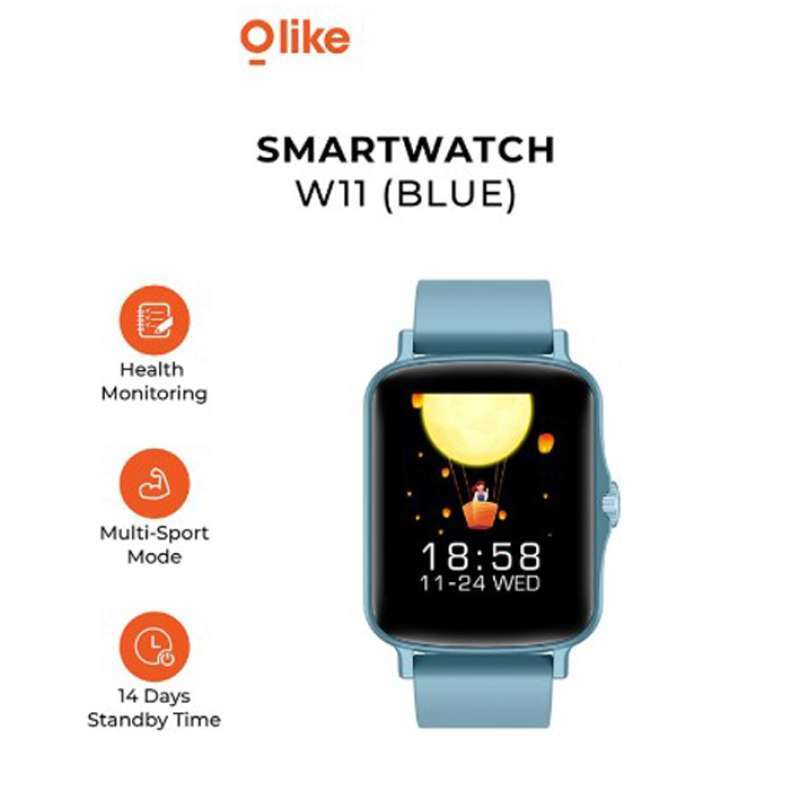 Jual Olike Smartwatch Oppo Tracker GPS Health Monitoring Sport Mode W11 ...