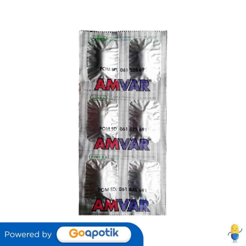 Jual AMVAR STRIP 6 TABLET di Seller Apotek Alfamedika - Pegangsaan Dua ...