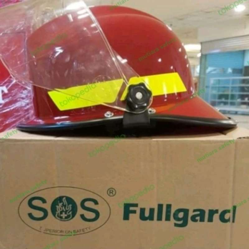Promo HELM PEMADAM KEBAKARAN SOS FULLGARD / FIRE HELMET DAMKAR ANTI API ...