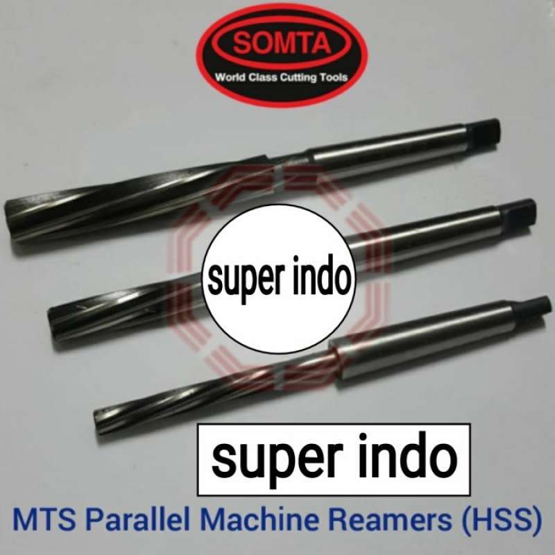Promo MTS Parallel Machine reamers 19mm / Mesin reamer 19mm HSS merk ...