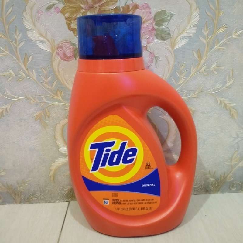 Promo Tide Original Liquid Laundry Detergent 1,36 Liter Diskon 29% Di ...
