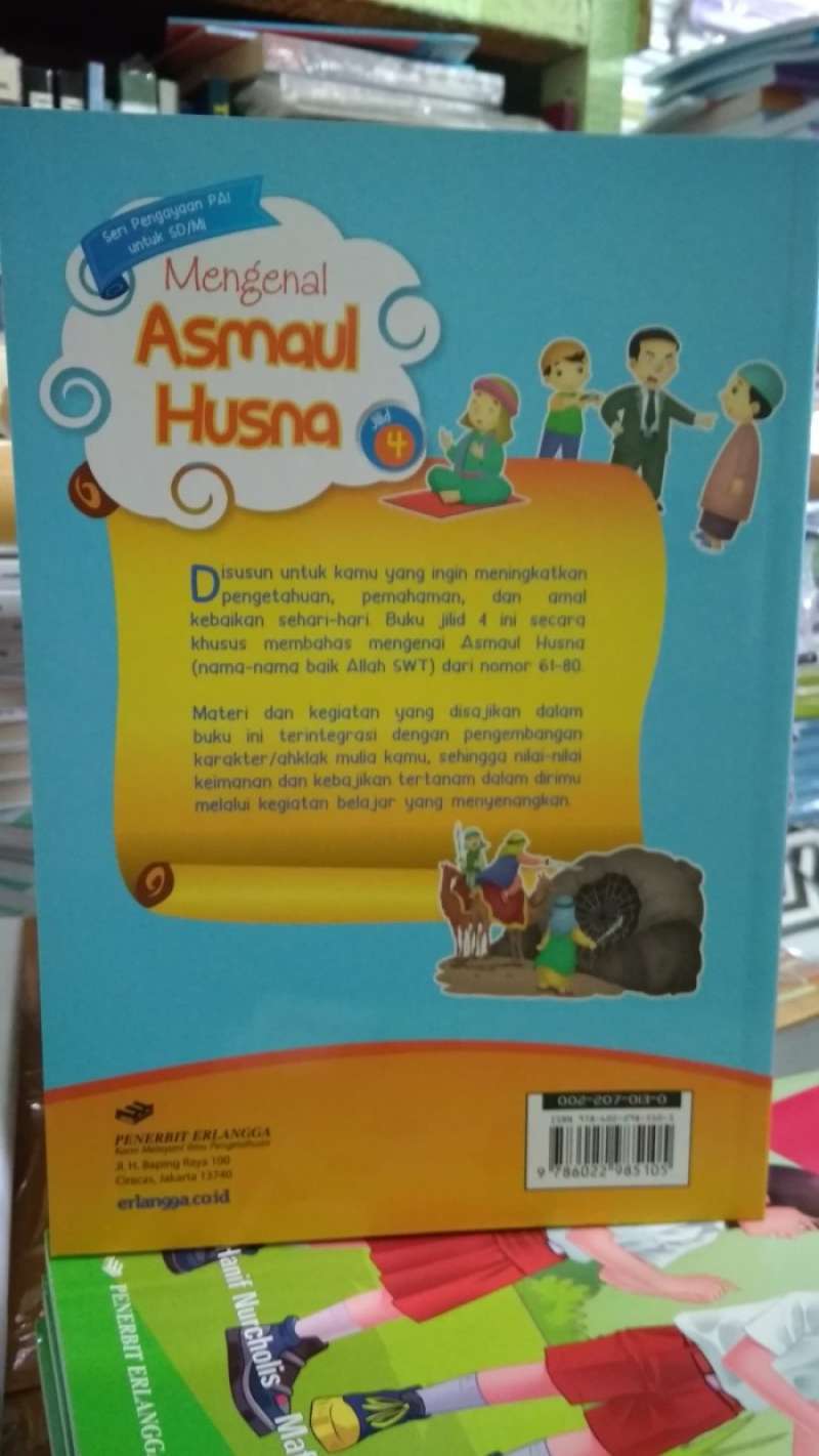 Jual Original Mengenal Asmaul Husna Jilid 4 - Sri Mintarti Erlangga Di Seller Bane Store ...