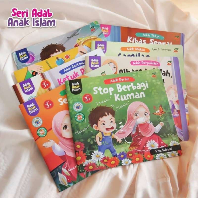 Jual Buku Islami Anak Adab Anak Islam Muslim (7 Buku +bonus Buku ...