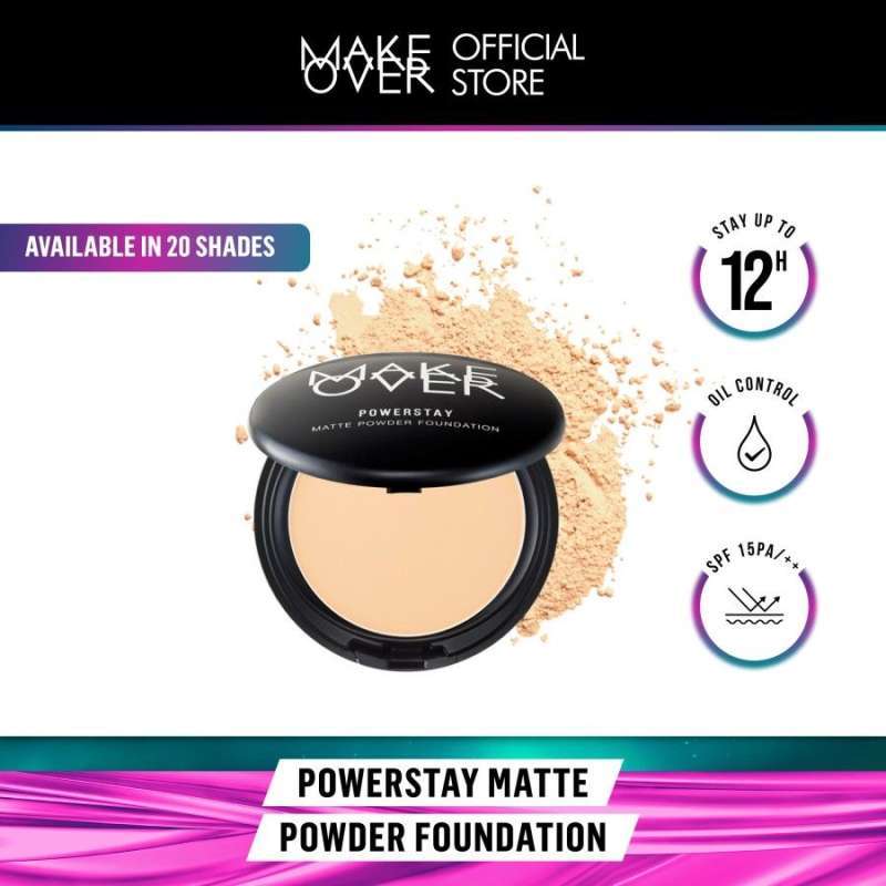 Jual [last Chance] - Make Over Powerstay Matte Powder Foundation 12 G ...