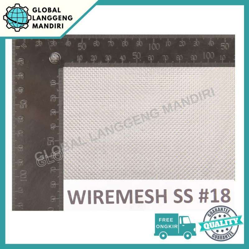 Jual KAWAT NYAMUK STAINLESS JENDELA RUMAH / KASA NYAMUK (304) MESH 18 ...