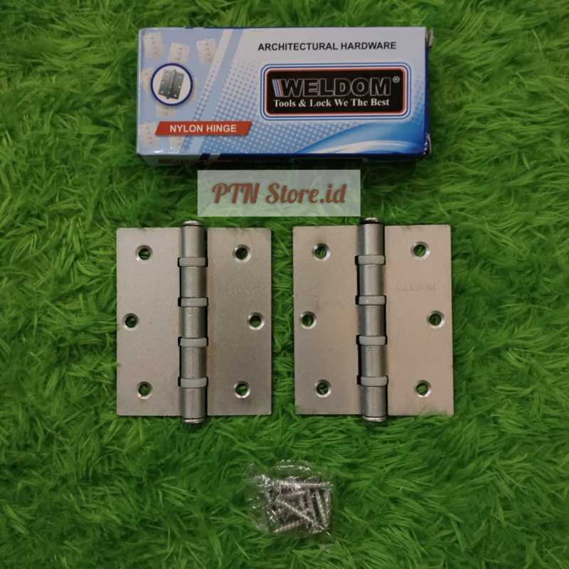 Jual Engsel Kupu-Kupu 3 Inch Weldom - Engsel Nylon 3 Inch - Engsel ...