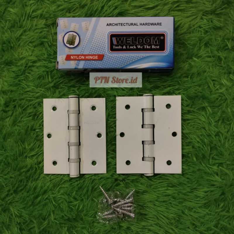 Jual Engsel Kupu-Kupu 3 Inch Weldom - Engsel Nylon 3 Inch - Engsel ...