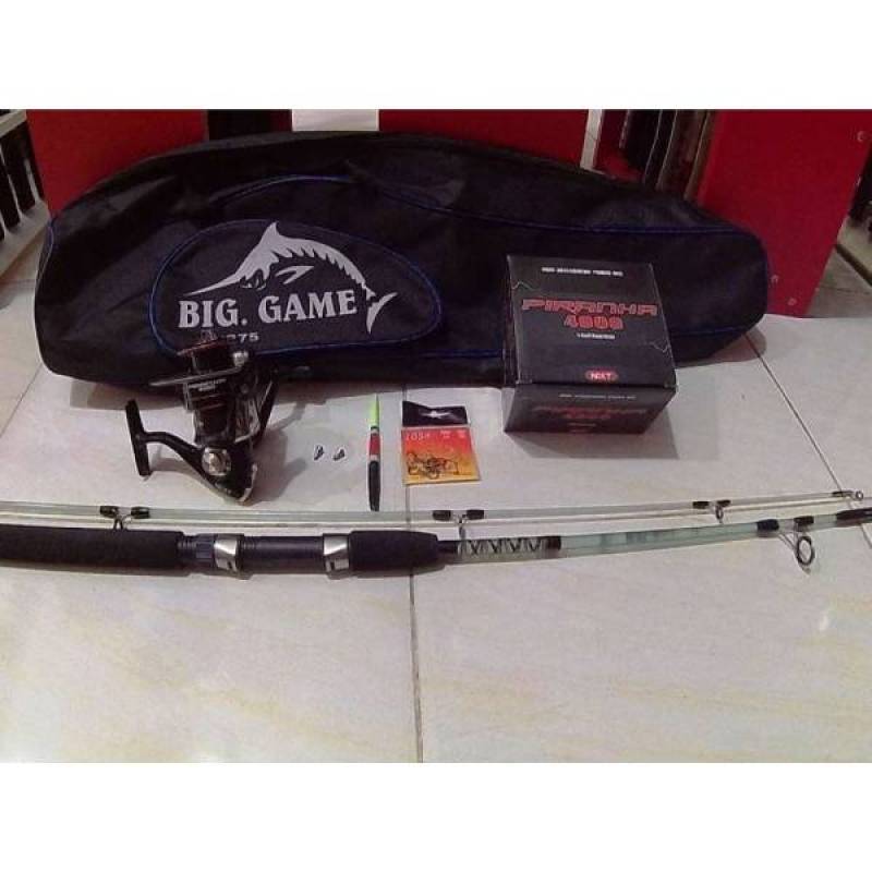 Jual 1 Set Pancing Laut Dengan Kekuatan Hingga 12kg Panjang Joran 165 ...