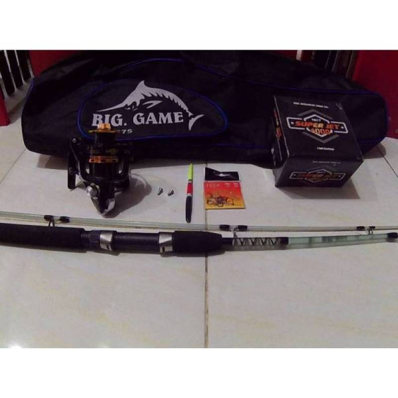Jual 1 Set Pancing Laut Dengan Kekuatan Hingga 12kg Panjang Joran 165 ...