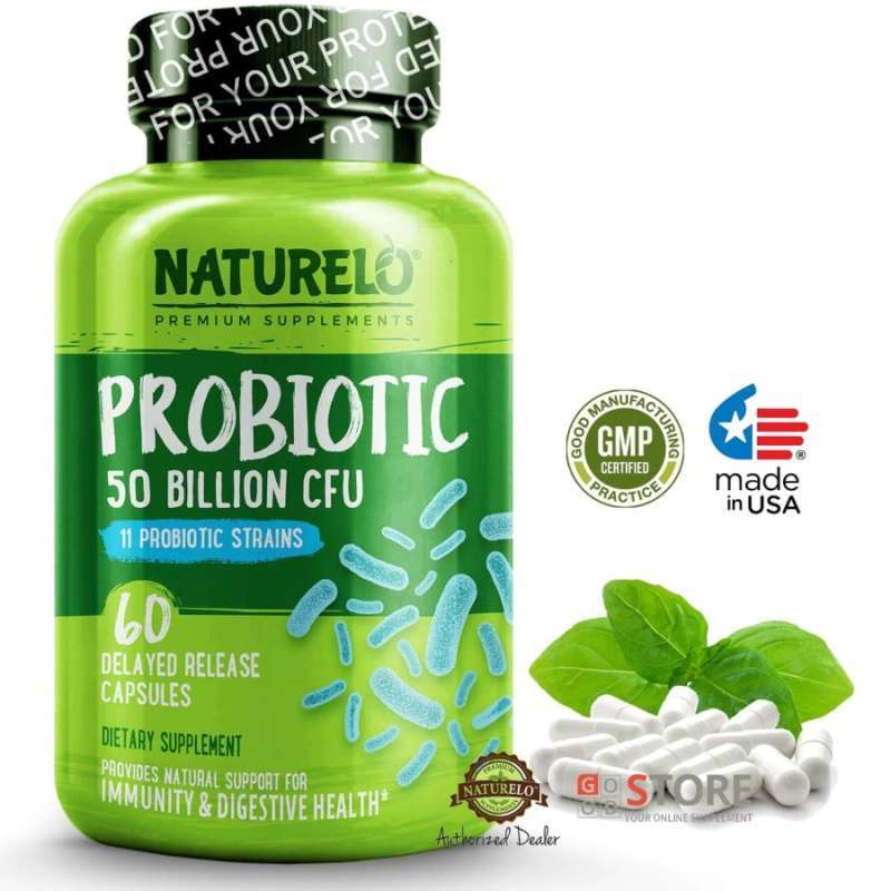 Jual NATURELO Ultra Strength Probiotic One Daily - 60 capsules di ...