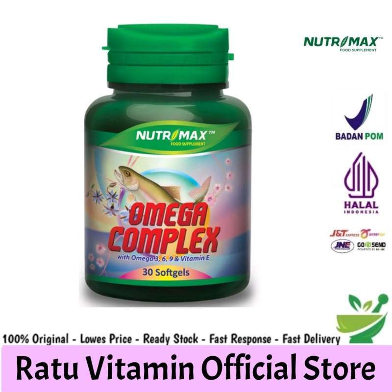 Jual NUTRIMAX OMEGA COMPLEX ( ISI 30 KAPSUL ) di Seller RatuVitamin ...