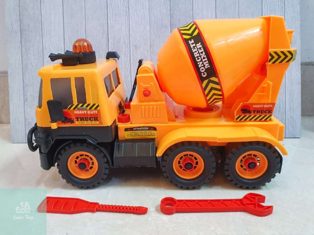 Jual Mainan Anak Truk Molen Konstruksi Truck Construction Bp 8046 Di ...