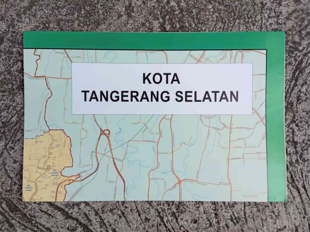 Map Tangerang Selatan