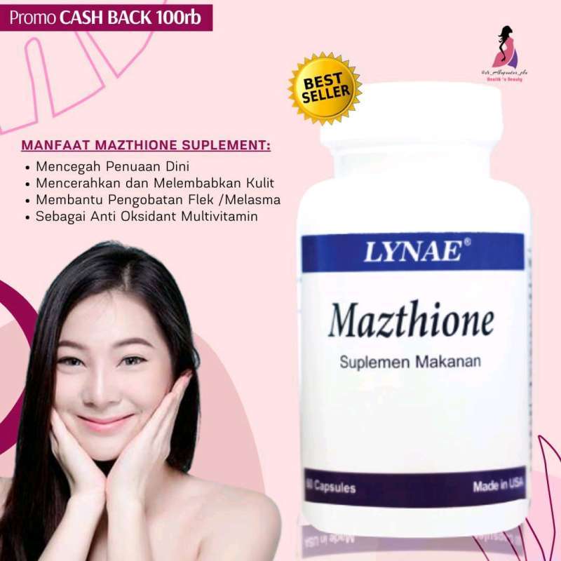 Jual LYNAE Mazthione Suplemen Makanan [60 Capsules] di Seller ...