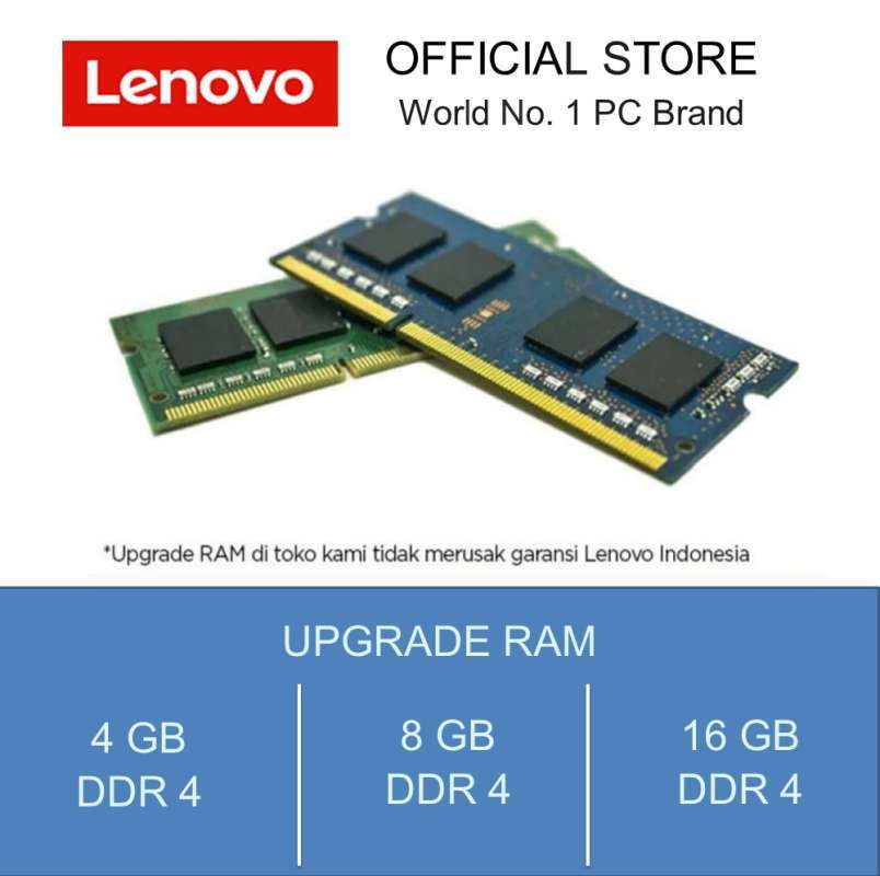 Jual Upgrade Ram Laptop Lenovo 4gb. 8gb. 16gb - Tidak Merusak Garansi ...