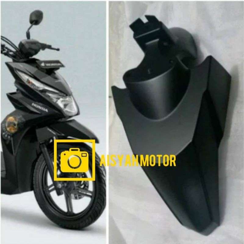 Jual Spakbor Depan Honda Beat Street Warna Hitam Doff Di Seller Aisyah ...