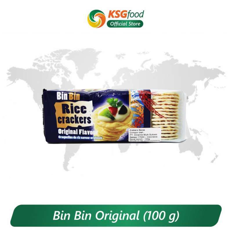 Jual BIN BIN RICE CRACKERS [ORIGINAl] di Seller KSG FOOD - Mangga Dua ...