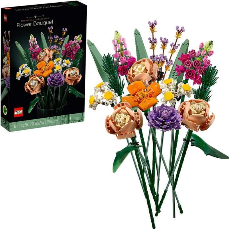 Jual LEGO Creator 10280 Flower Bouquet Botanical Collection Buket Bunga ...