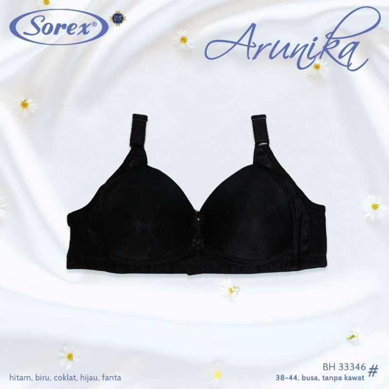 Jual Sorex Bra Busa Tanpa Kawat Kait 3 Setara Cup C Cup Besar Arunika ...