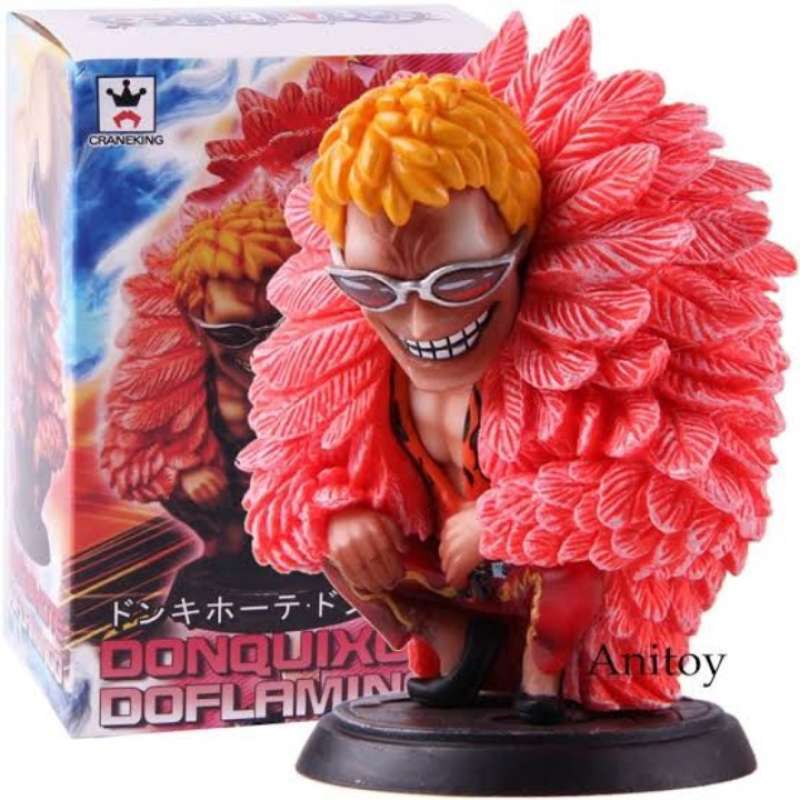 Jual PVC One Piece Donquixote Doflamingo Chibi Figure di Seller Warung ...