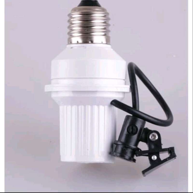 Promo FITTING LAMPU SENSOR CAHAYA E27 OTOMATIS SIANG DAN MALAM Diskon ...