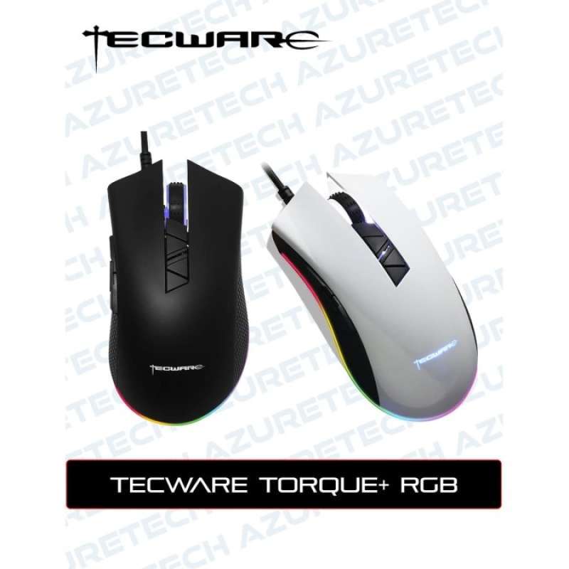 Promo Tecware Torque+ RGB Gaming Mouse Garansi Resmi - Hitam Diskon 35% ...