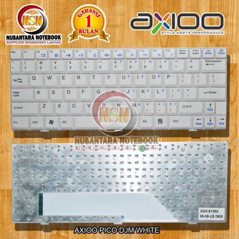 Promo Keyboard Laptop Axioo Pico Djm White Series Diskon 6% Di Seller ...