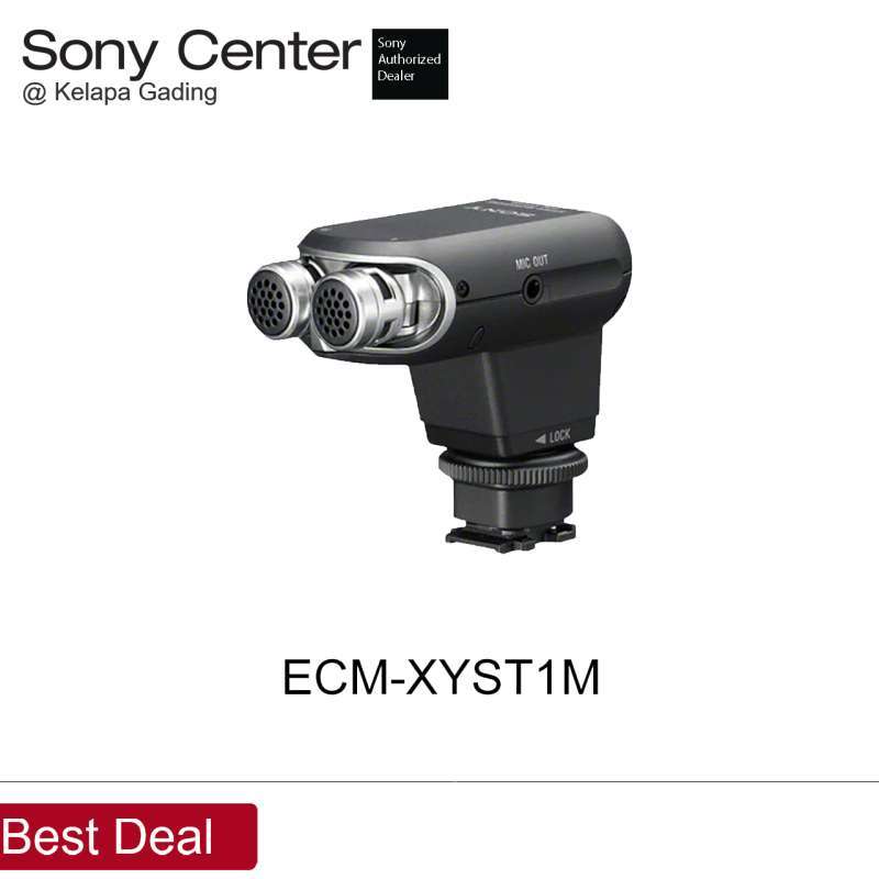 Jual SONY ECM-XYST1M External Stereo Microphone Original di Seller SONY ...