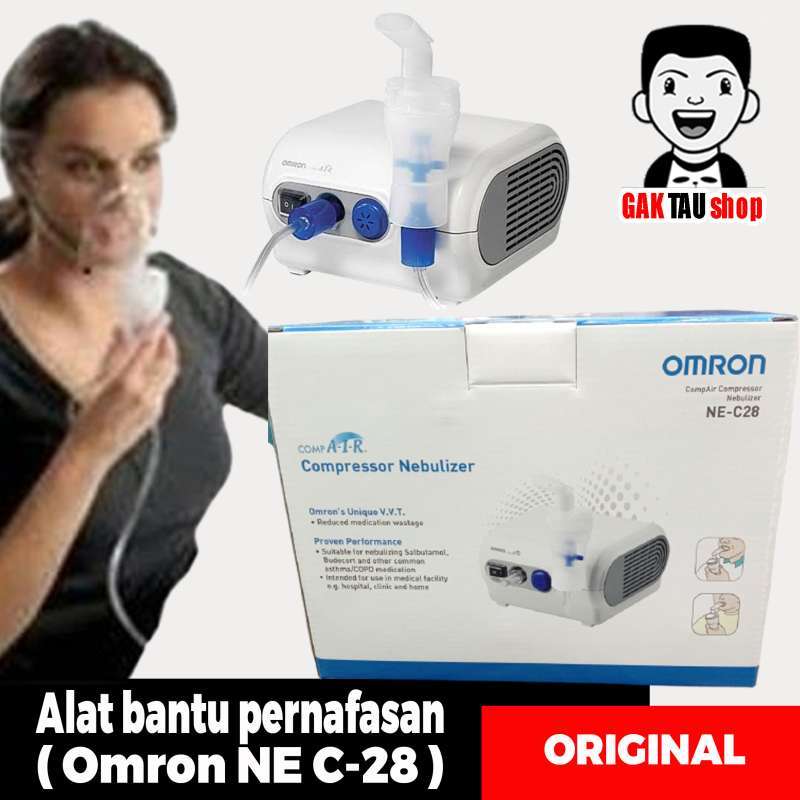 Jual ALAT BANTU TERAPI PERNAFASAN - NEBULIZER INHALASI - OMRON ...