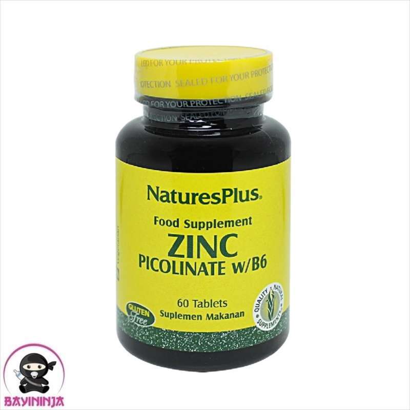 Jual NATURESPLUS Zinc Picolinate B6 60 Tablets di Seller BAYININJA ...