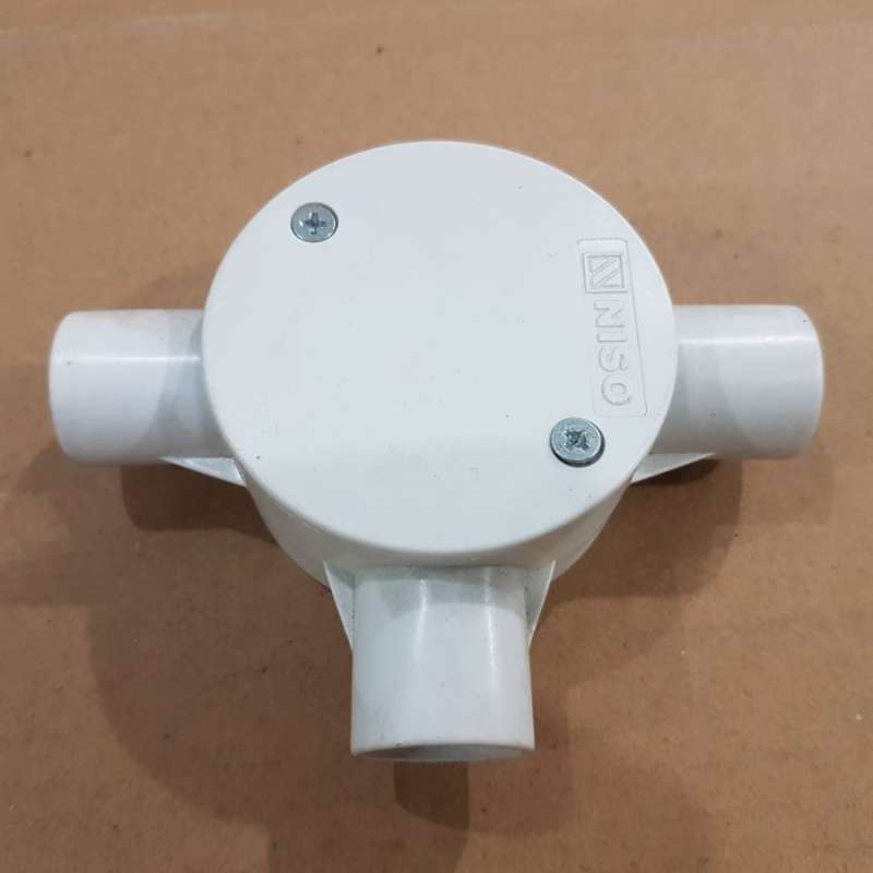 Promo Tdus T Dus Tedus 20mm Cabang 3 Putih Terminal 3 20mili 20 Mm 20 T ...