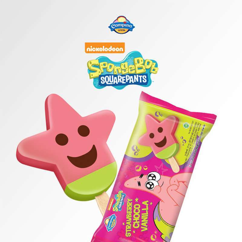Jual Campina Ice Cream Patrick Stick 90ml di Seller Alfamart Click ...