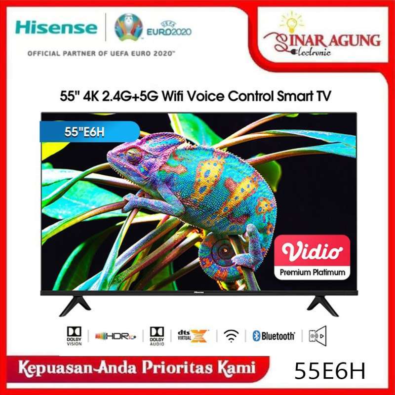 Promo HISENSE LED TV ANDROID SMART NEW TYPE 100% ORI - 55E7G 55 Inch ...