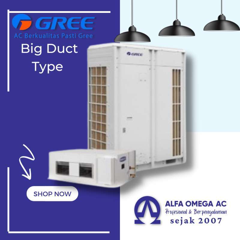 Jual AC Gree Duct Type GU125PHS/A-K 4½PK di Seller PD.Alfa Omega Ac ...