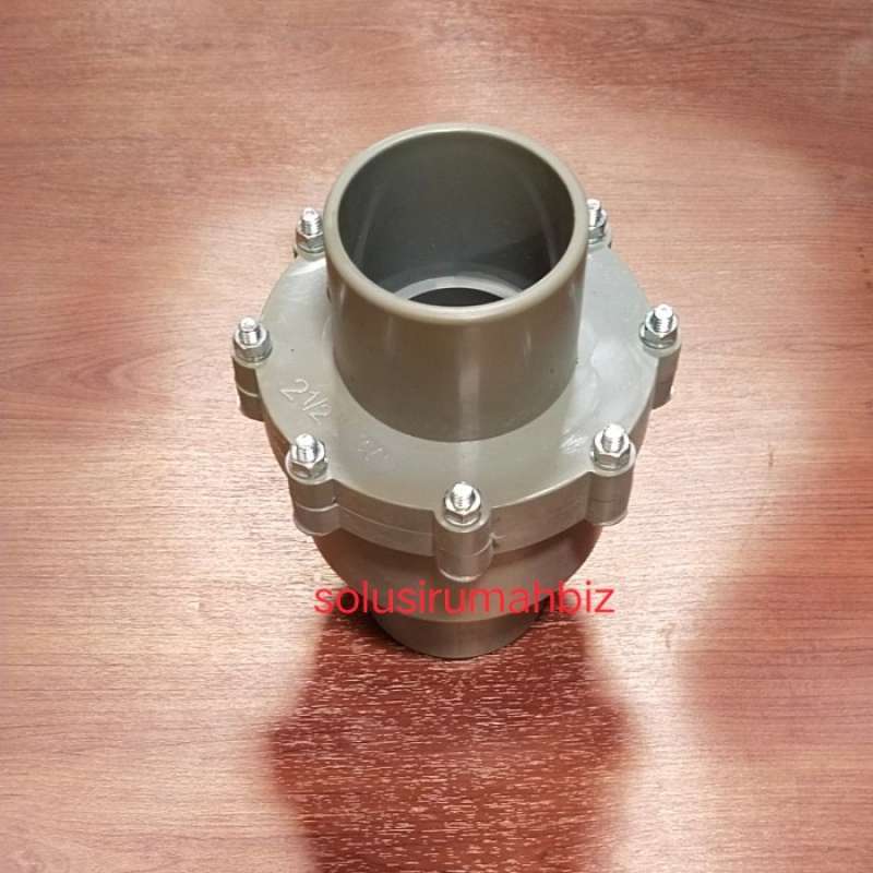Jual tusen 2 1/2 kd tebal checkvalve pvc tengah air satu arah check ...