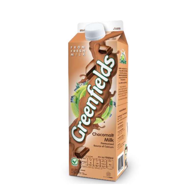 Promo GREENFIELDS FRESH MILK CHOCOLATE [1 L] Diskon 9% di Seller ...