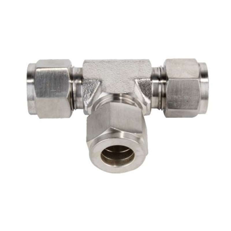 Promo St Union Tee 1/4 Od Tube Ss316 Instrument Fitting Diskon 1% Di ...
