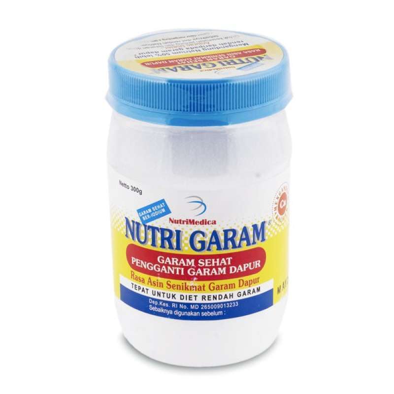 Promo NUTRI MEDICA Garam Sehat Rendah Sodium 300g - NUTRIMEDICA Cooking ...