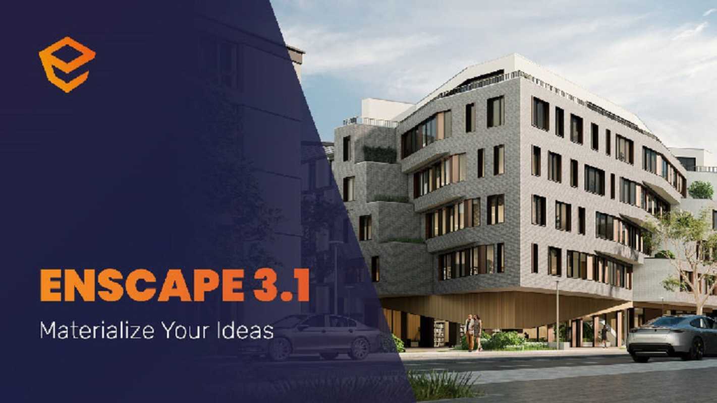 Jual Enscape3D Enscape 3D v3 + Assets Library include Flashdisk 16GB di Seller CulbertStore ...