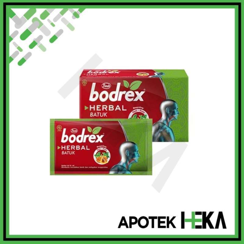 Jual Bodrex Herbal Batuk Sirup Sachet 15 Ml Box Isi 5 Sachet Di Seller ...