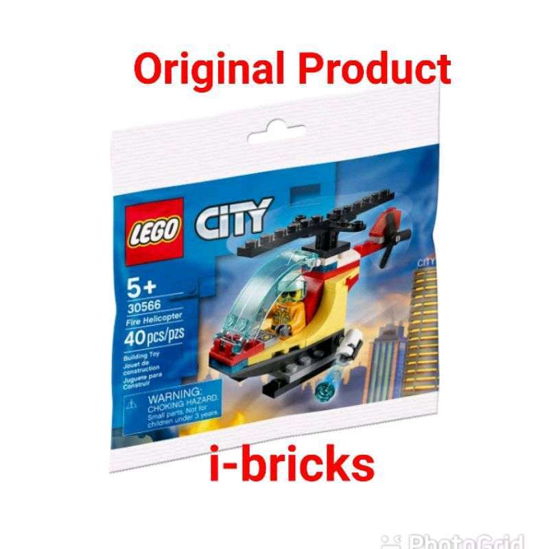 Jual lego Polybag 30566 Fire helicopter di Seller I-Bricks Official ...