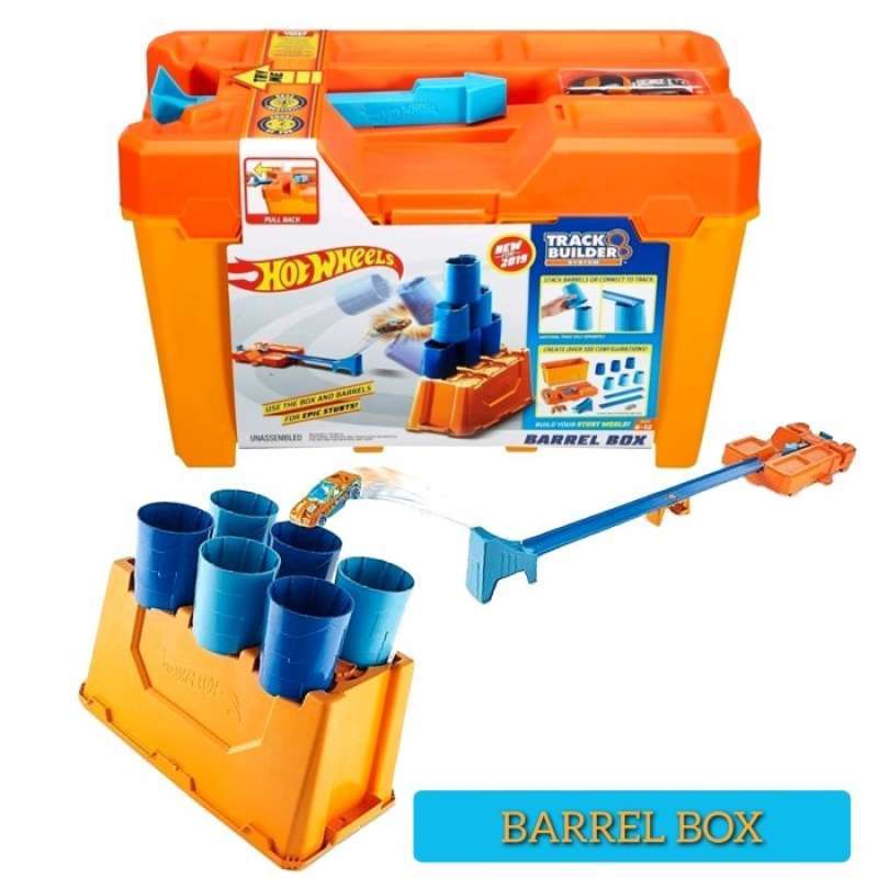 Jual Hotwheels / Hot Wheels Track Set Builder BARREL BOX GCF91 di ...