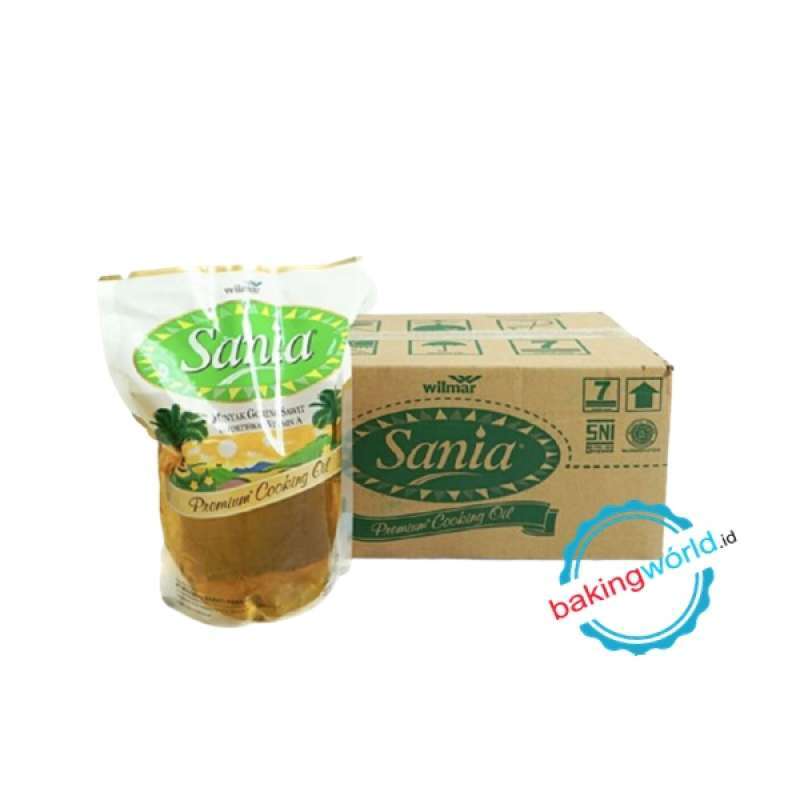 Jual Sania Minyak Goreng 2 Liter (ctn) di Seller bakingworld ...