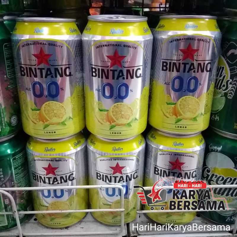 Jual Minuman Bintang Redler Lemon 330ml Di Seller Hariharikaryabersama ...