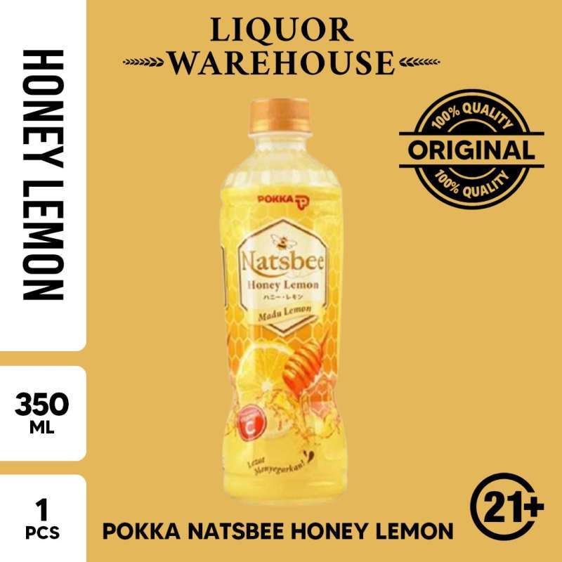 Jual Pokka Natsbee Honey Lemon [350 mL] Minuman Teh Rasa Madu Lemon di ...